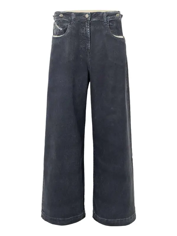 Attico Belted Jeans - Black