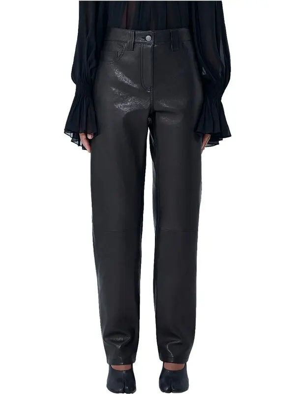 Khaite Five-pocket Casual Pants - Black