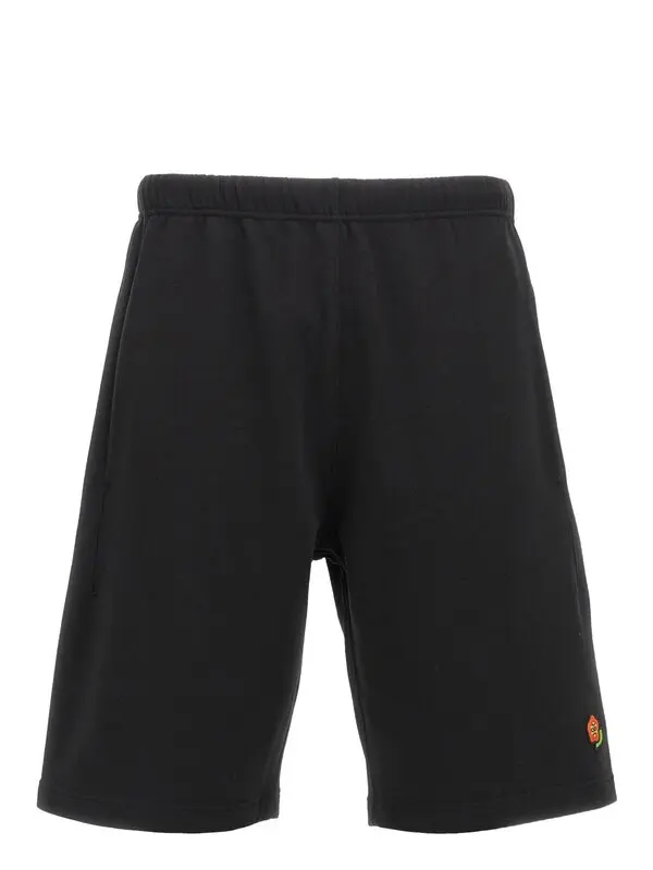 Kenzo Pop Embroidered Shorts - Black