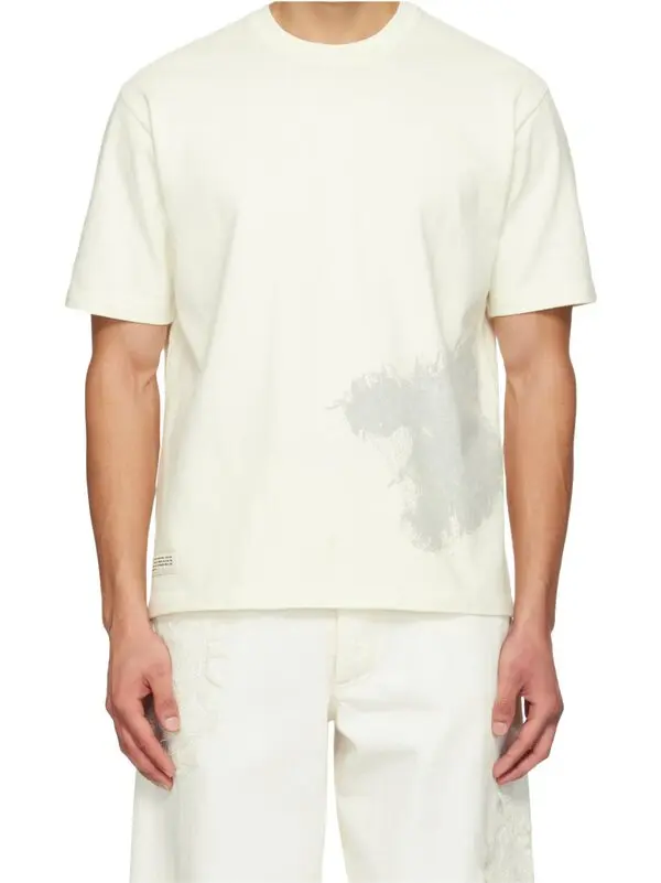 SONG FOR THE MUTE Crew Neck T-shirt - White