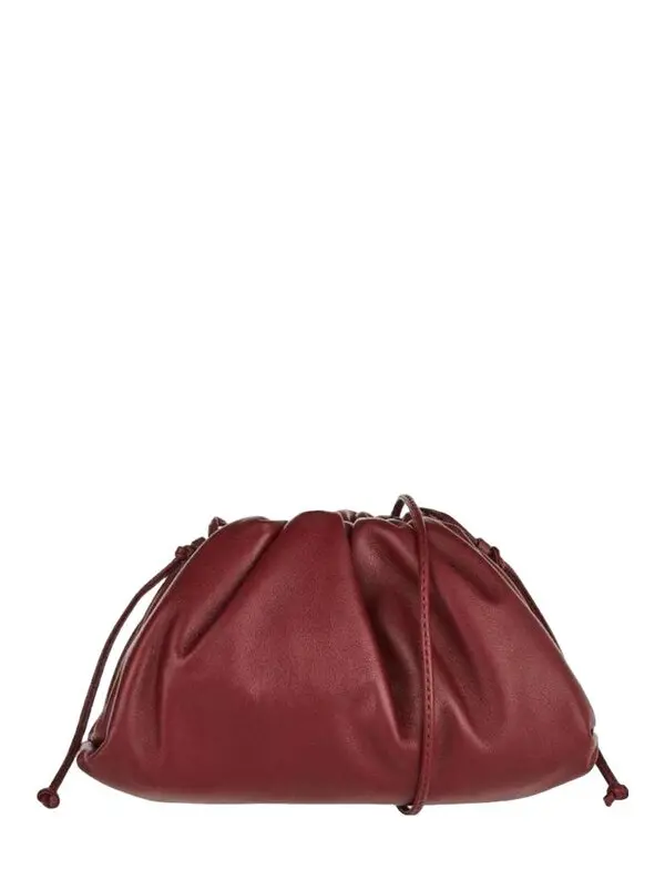 Bottega Veneta The Mini Pouch Bag - Bordeaux Red