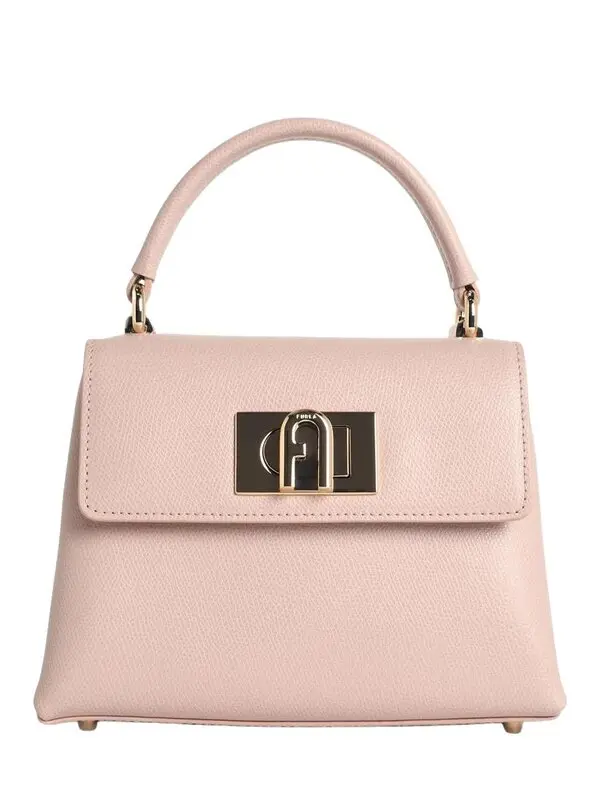 Furla 1927 Twist-lock Mini Tote Bag - Nude