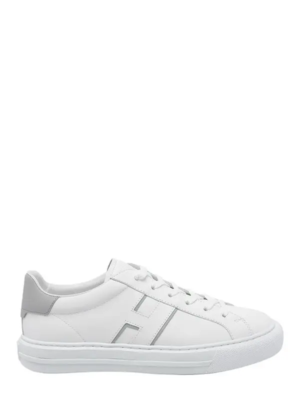 Hogan H Stripe Low-top Sneakers - White