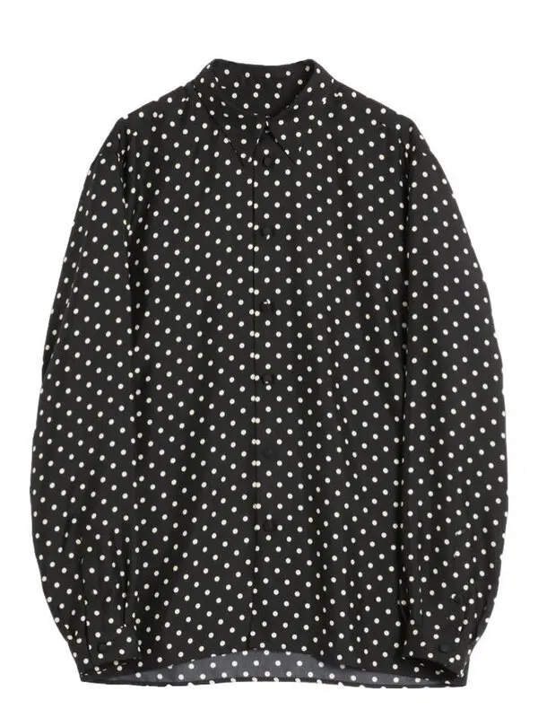 Valentino Garavani Plusdepois Printed Button-up Shirt - Black