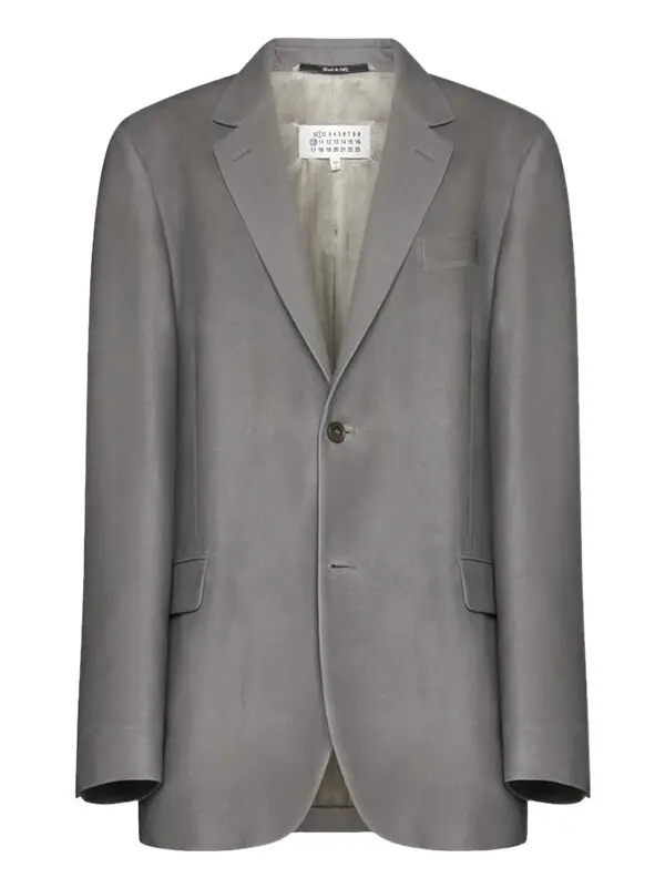 MAISON MARGIELA Wool Jacket - Gray