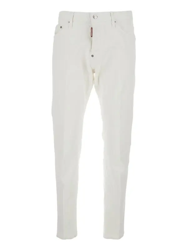 Dsquared2 Teddy Slim Jeans - White