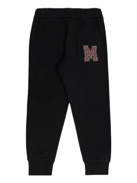 Moncler Logo Patch Sweatpants - Navy Blue