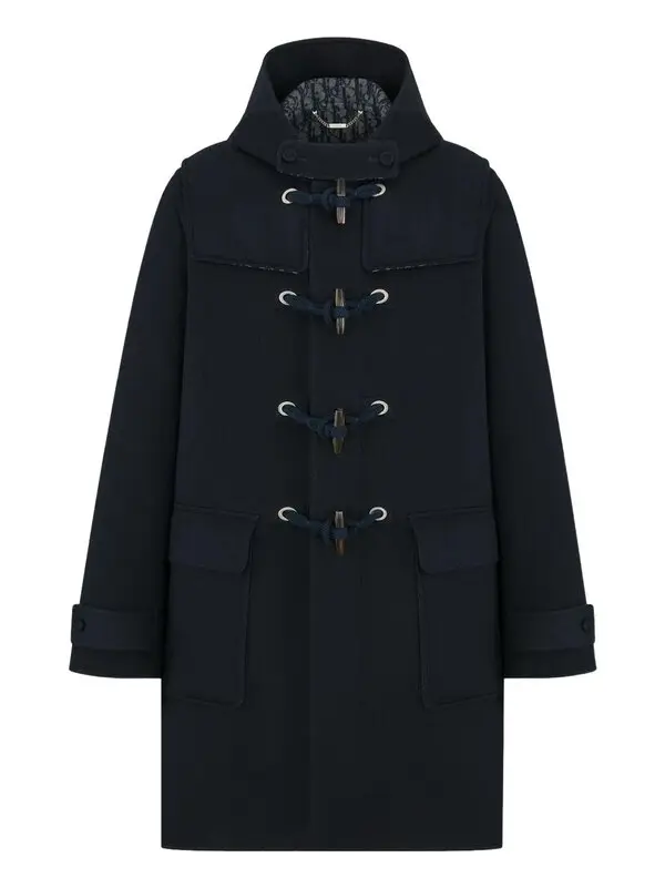 Dior Icons Duffle Coat - Blue