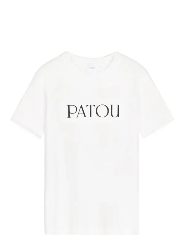 PATOU Logo Print T-shirt - White