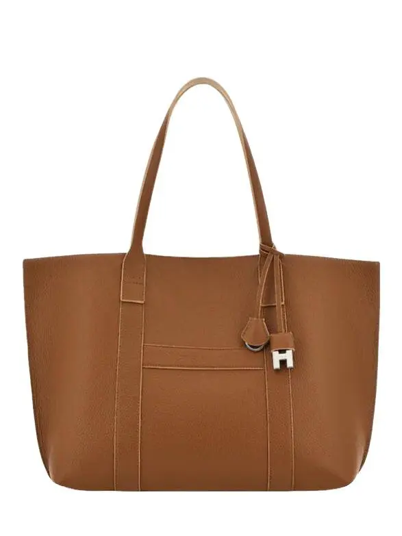 Hogan Top Handle Bag - Brown