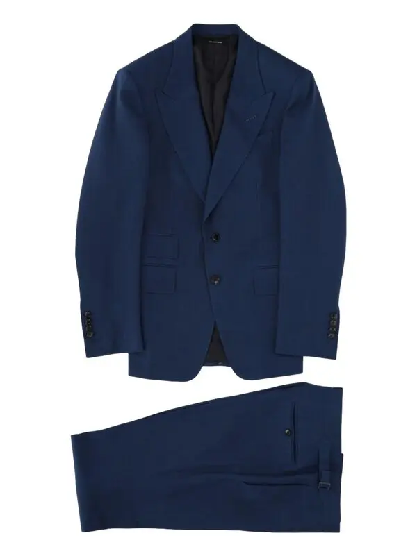 TOM FORD Single-breasted Two-piece Suit - Blue
