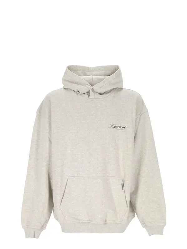 REPRESENT Owners Club Logo Hoodie - White