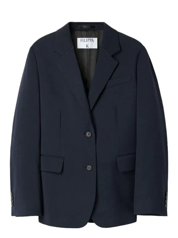 Filippa K Single Breasted Jacket - Navy