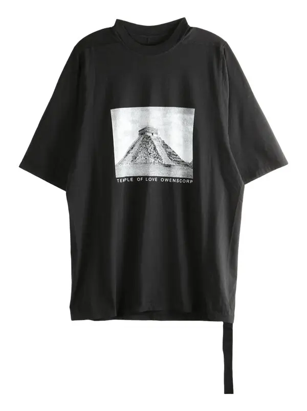 Rick Owens Ss T-shirt - Black