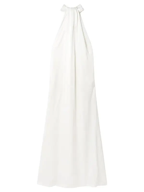 Stella McCartney Halterneck Panel Maxi Dress - White