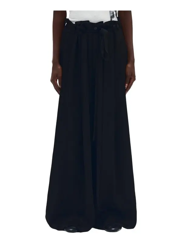 ANN DEMEULEMEESTER Kimmi" Wide-leg Trousers - Black