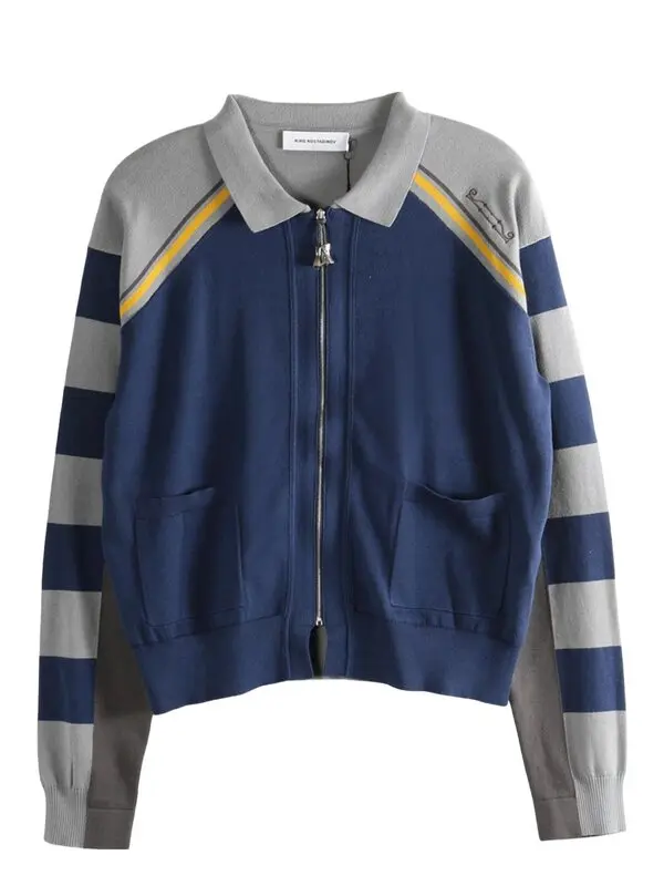 KIKO KOSTADINOV Long-sleeved Knitted Cardigan - Blue