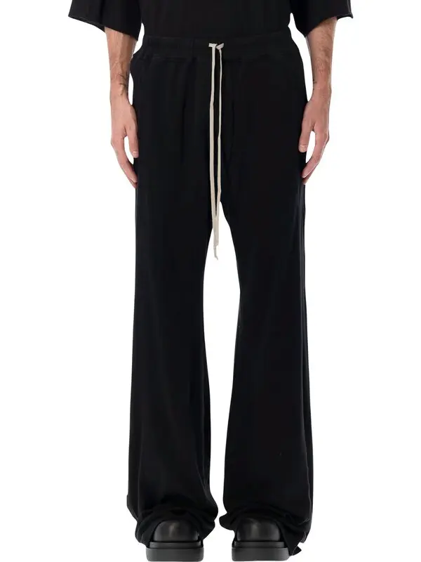 Rick Owens Pocket Detail Wide-leg Trousers - Black