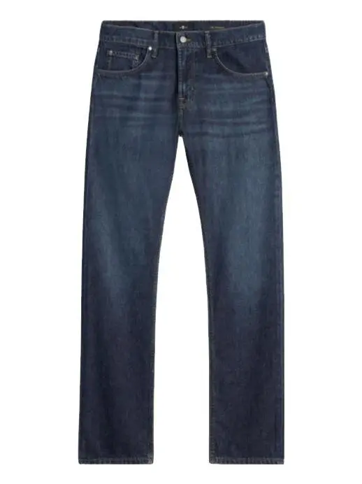 7 For All Mankind The Straight Jeans - Medium Blue