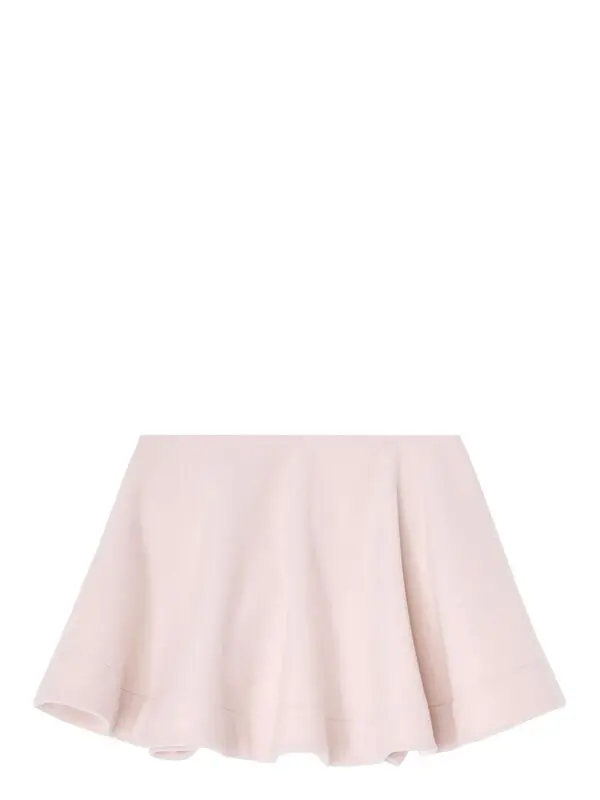GANNI Flared Circle Skirt - Pink