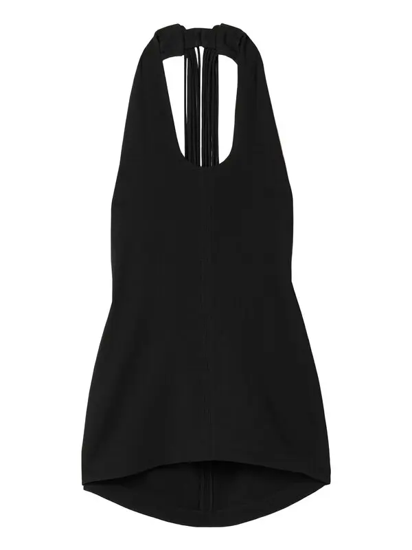 Proenza Schouler Miller Backless Tank Top - Black
