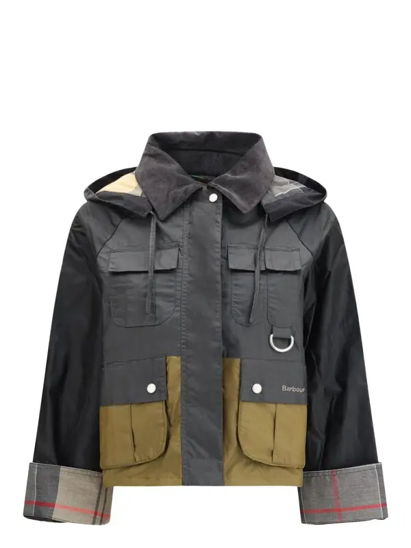 Barbour Liza Hooded Wax Jacket - No
