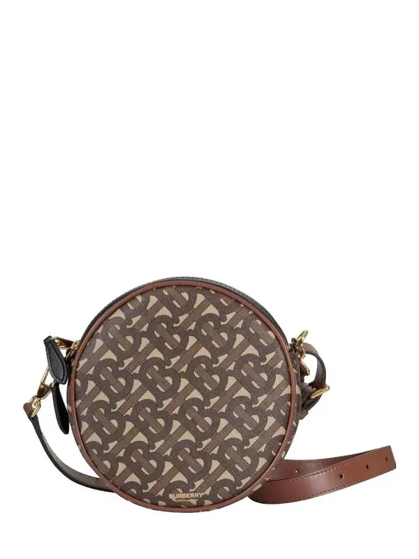 Burberry Louise Monogram Shoulder Bag - Brown