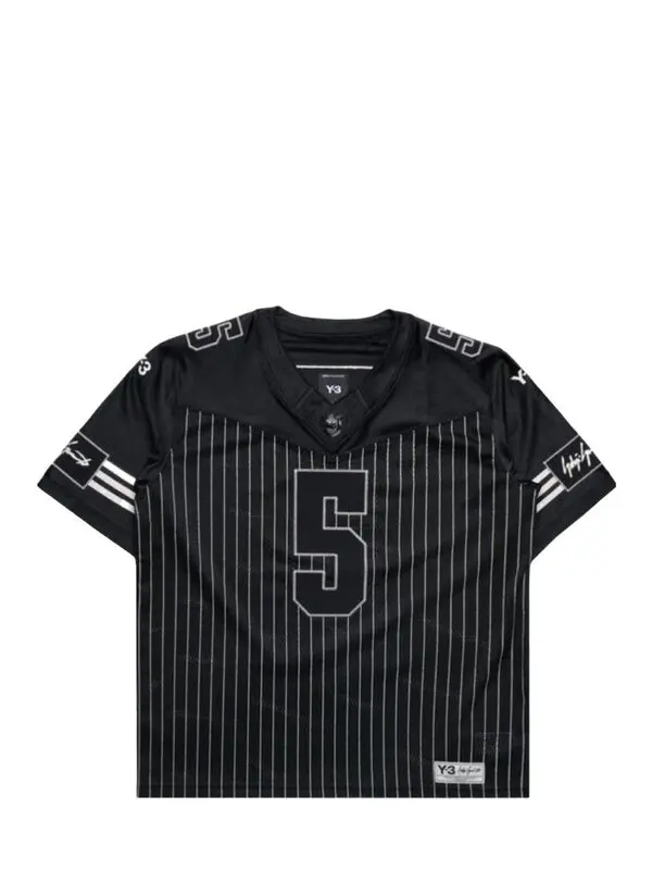 Y3 Elite 5 American Football Jersey T-shirt - Black