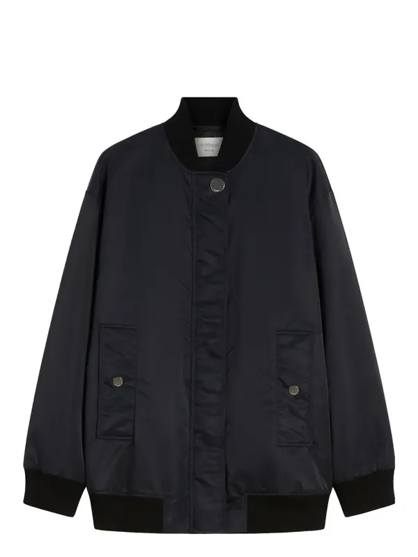 Sportmax Agape Button Detailed Coat - Black