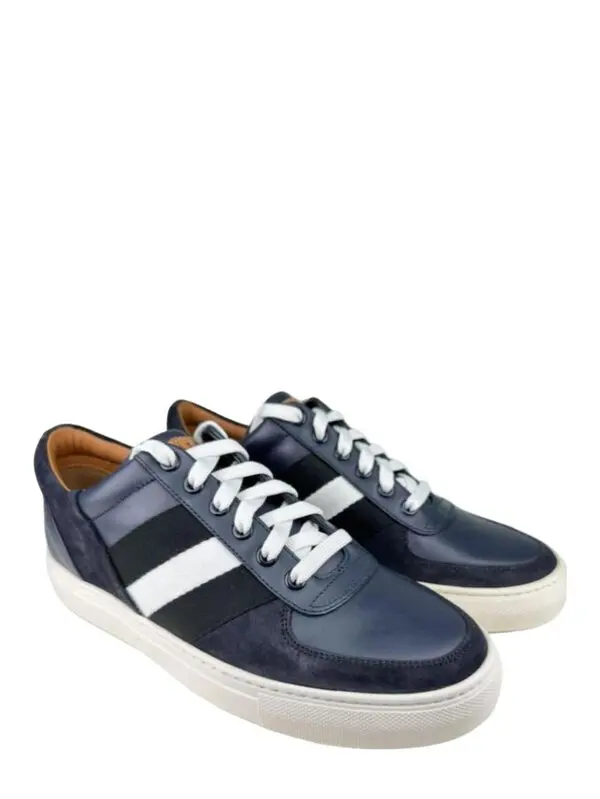 Bally Logo Lace-up Sneakers - Black