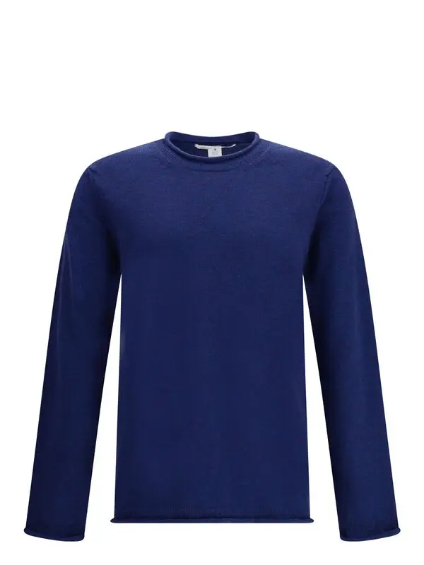 Comme Des Garçons Knitted Jumper - Blue