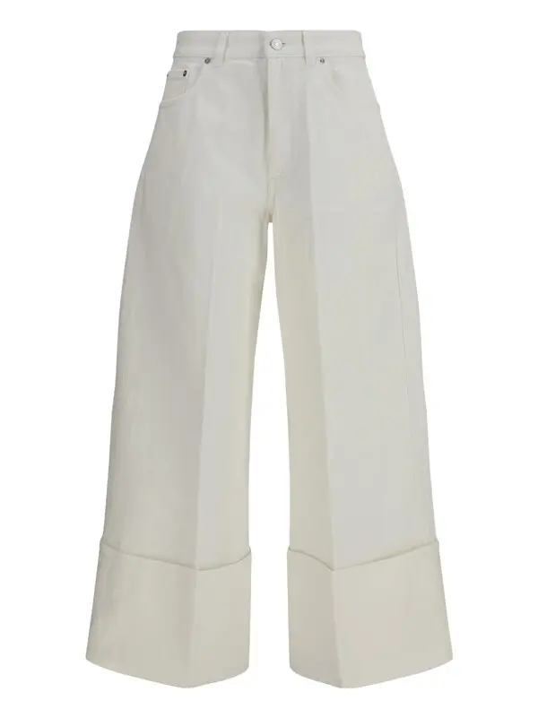 Givenchy Cropped Trousers - Off White