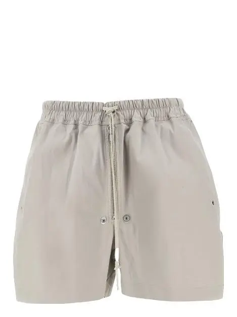 Rick Owens Elastic Waist Shorts - Nude