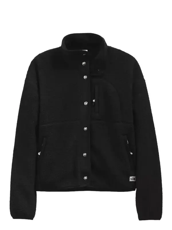 The North Face Faux-shearling High-neck Jacket - Black