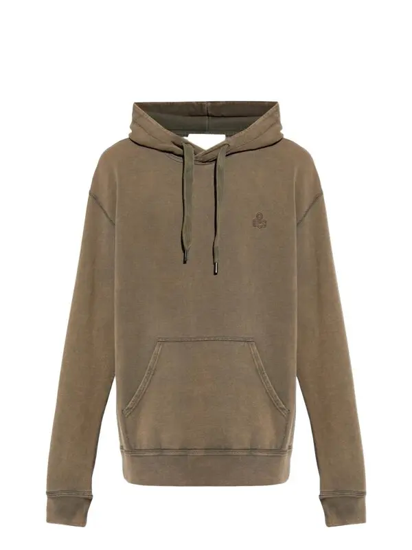Isabel Marant Étoile Drawstring Hoodie - Brown