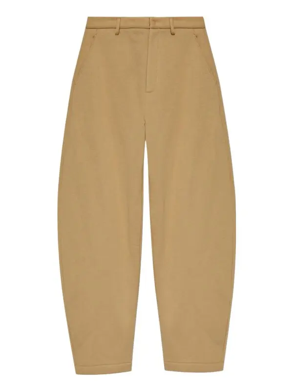 Dsquared2 Icon Logo Wide Leg Trousers - Beige