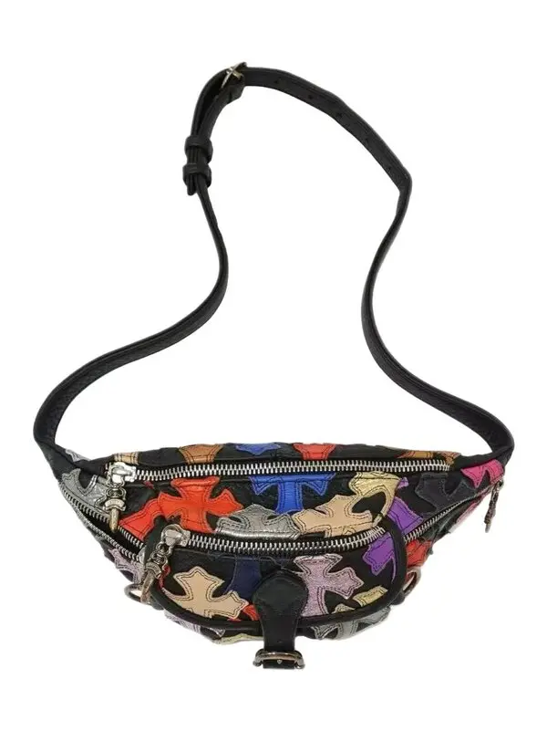Chrome Hearts Zipper Waist Bag - Black