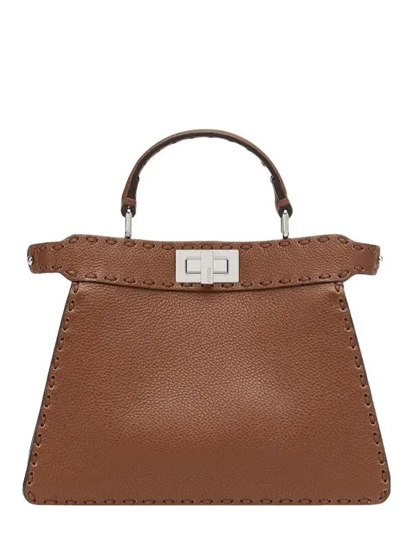 Fendi Peekaboo Iseeu Small Tote Bag - Brown