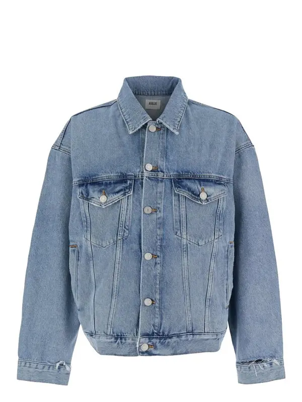 AGOLDE Stefano Long Sleeved Denim Jacket - Blue