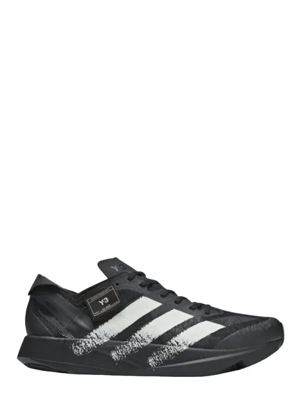 Y3 Striped Low-top Sneakers - Black