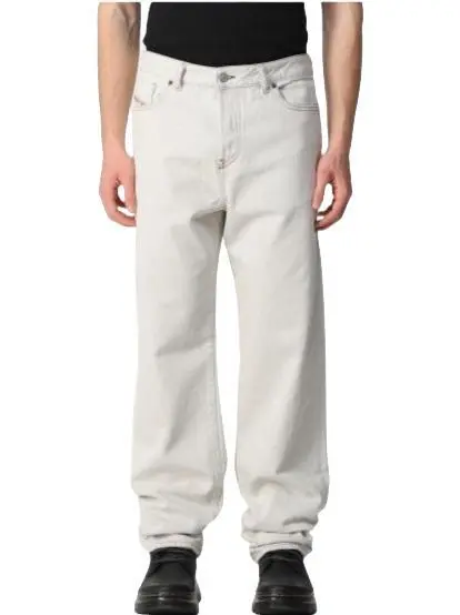 DIESEL® Straight-leg Jeans - White