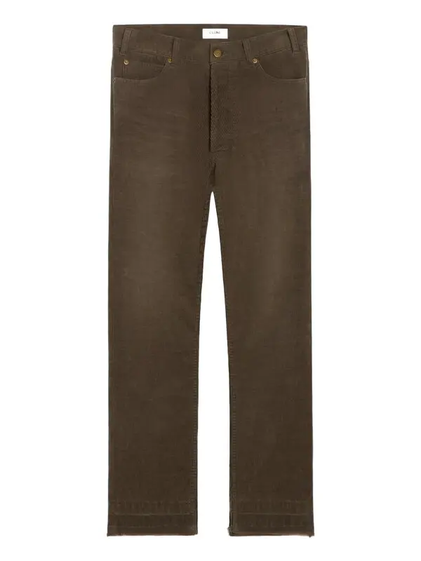 Celine Wesley Corduroy Jeans - Green