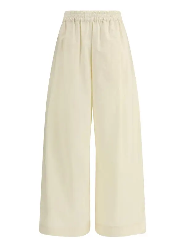 Fabiana Filippi High Waisted Wide-leg Trousers - Nude