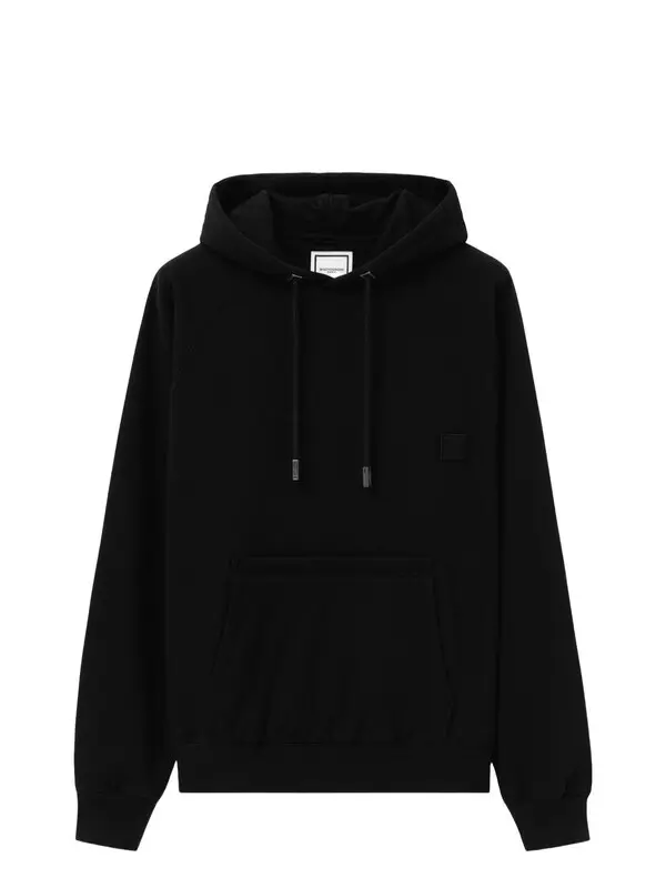 WOOYOUNGMI Logo Back Hoodie - Black