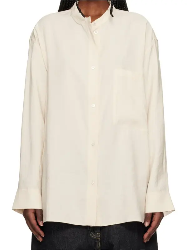Studio Nicholson Long Sleeve Shirt - White