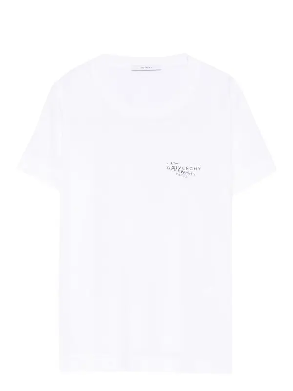 Givenchy Logo Print T-shirt - White