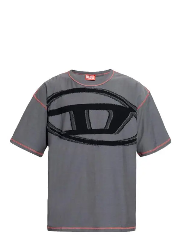 DIESEL® T-doxt Crewneck T-shirt - Grey