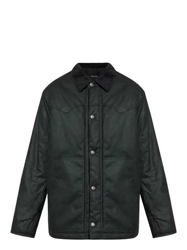 Zadig&Voltaire Button-fastening Jacket With Patch Pockets - Black