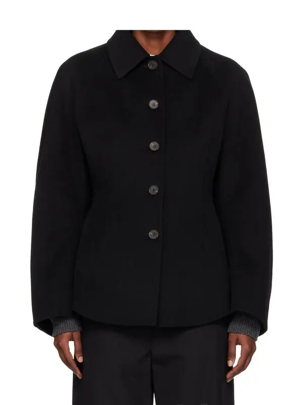 RÓHE Long Sleeve Casual Jacket - Black