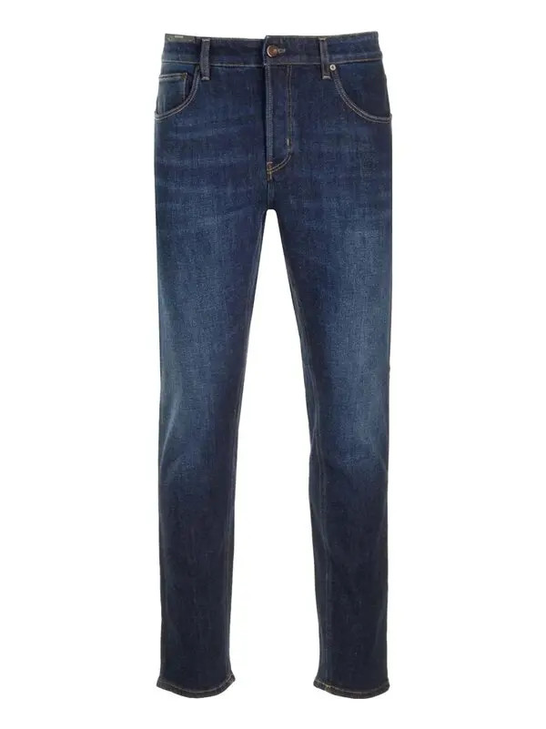 PT TORINO Slim-fit Tapered Jeans - Blue